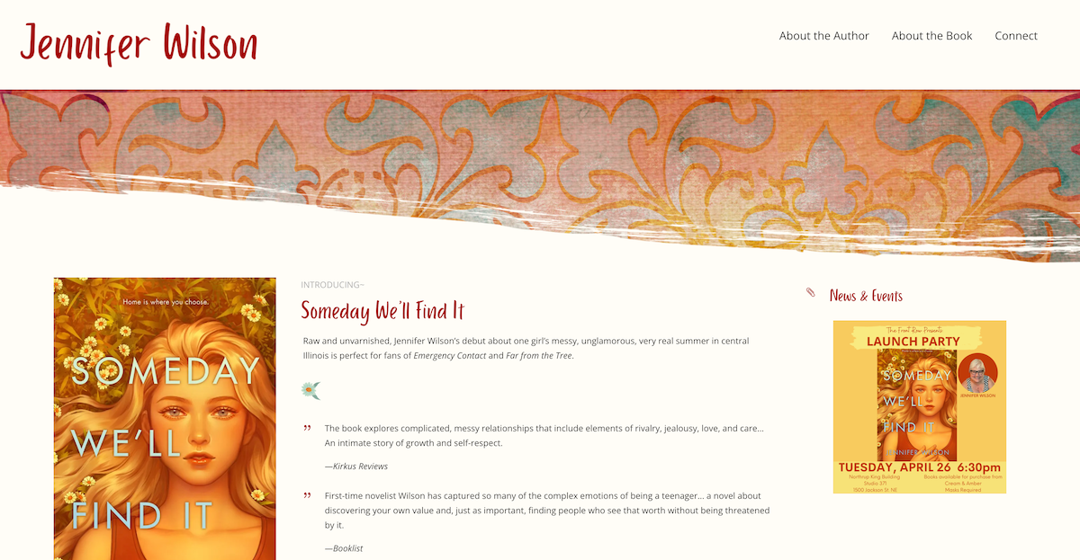 Home | Jennifer Wilson